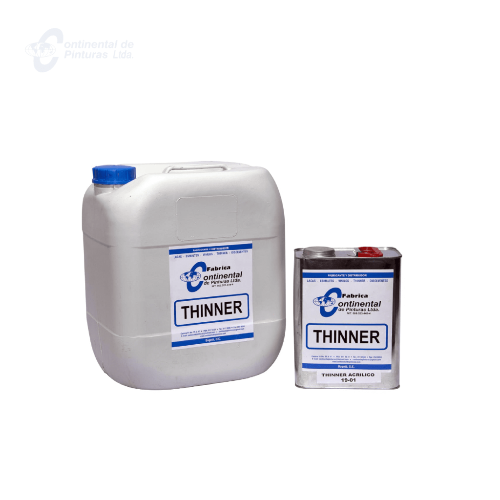 Thinner Extrafino Garrafa – Continental de Pinturas